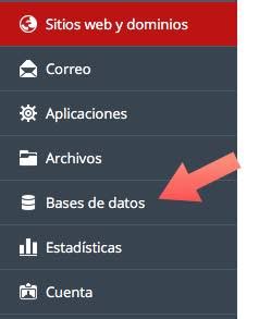 Cómo Crear Bases de Datos en Plesk