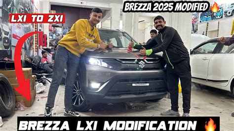 Brezza Lxi Modification Lxi To Zxi Modified 🔥base To Top Brezza