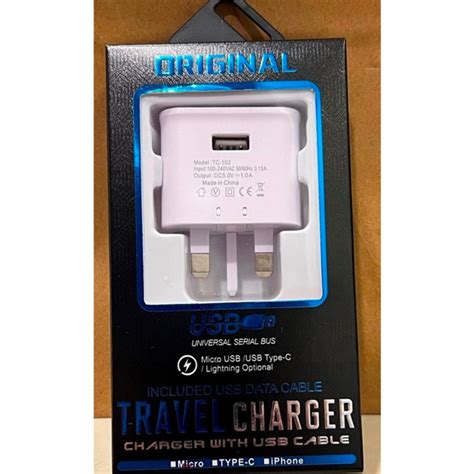 Original Usb Travel Charger Mirco Shopee Malaysia