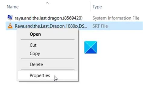 How To Open SRT Files In Windows 11