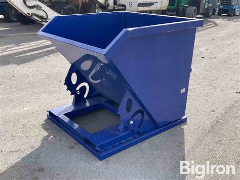 1 Yd Steel Tipping Dumpster Agriculture Bigiron