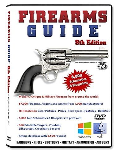 Firearms Guide Th Edition DVD World S Largest Guns Ammo Reference Guide And Gun Schematics