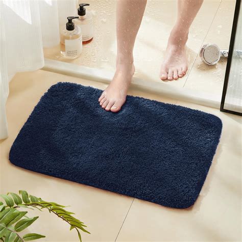 Techmilly Super Soft Shaggy Bathroom Rugs Absorbent Thick