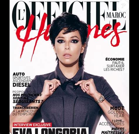 Eva Longoria Elle Se Transforme En Homme Pour L Officiel Purepeople