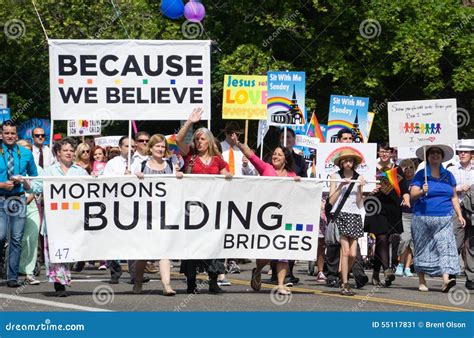 Mormons Building Bridges At The Salt Lake City Gay Pride Parade
