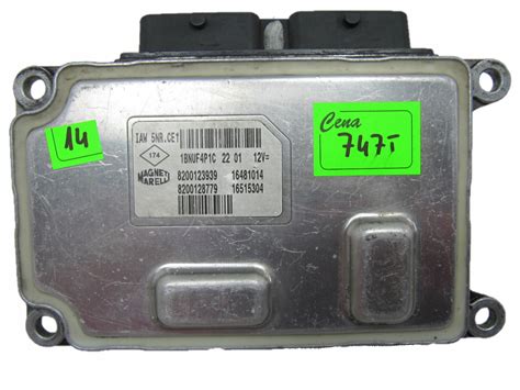 RENAULT CLIO 1 2 KOMPUTER STEROWNIK IAW 5NR CE1 IAW 5NR CE1 8200123939