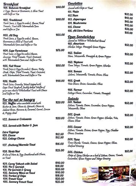 Bakoven Menu Menu For Bakoven Parow Cape Town Zomato Sa