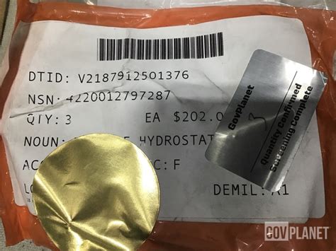 Surplus 1 Transformer 1 Preformed Packing And Assorted Items In