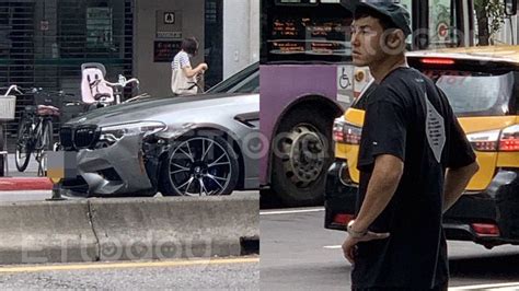 獨家／阮經天發生車禍！擦撞水泥車「車頭撞到脫落」 現場照曝光 Ettoday星光雲 Ettoday新聞雲