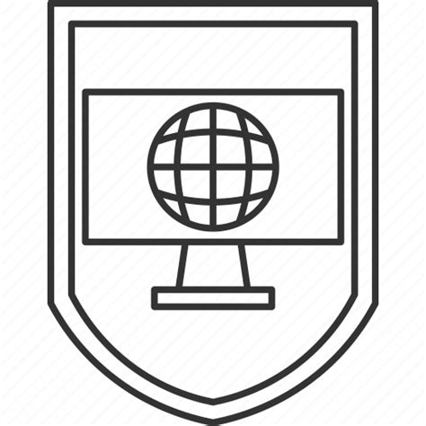 Internet Security Firewall Protection Network Icon Download On