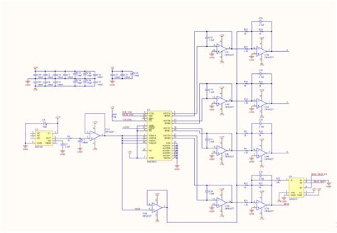 Operational Amplifier Why Are Two OPA4227 Op Amps Used In This