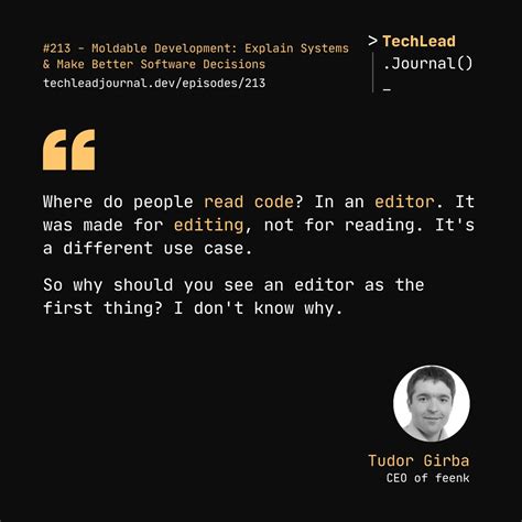 Why Do We Read Code In An Editor Its Built For Editing Not Tech Lead Journal