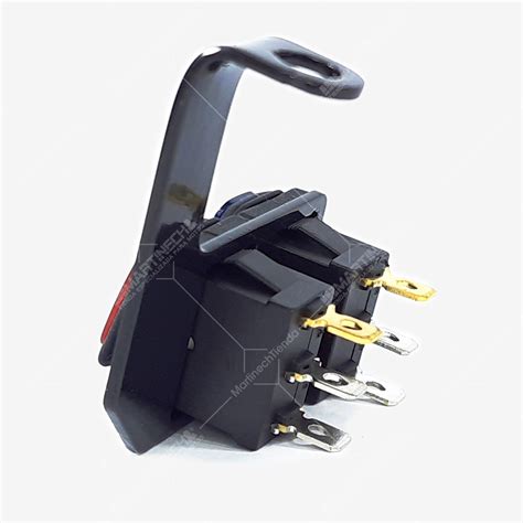 Switch X 2 Moto Suiche Interruptor On Off Con Testigo Pil