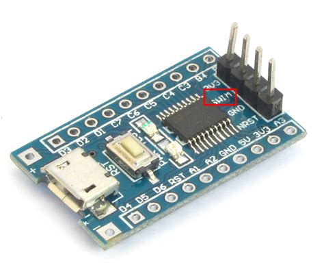 Programming Stm8 Mcu Using St Link V2 Stm8 Tutorials Digital Wizard