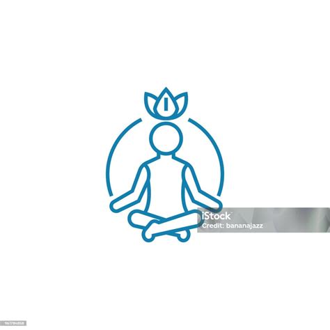 冥想的過程線性圖示概念冥想線的過程向量符號 符號 插圖向量圖形及更多商標圖片 商標 培訓班 女人 Istock