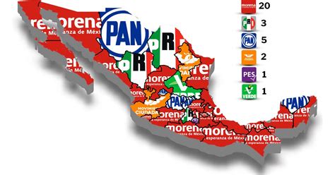 Este Será El Mapa Electoral De México Rumbo Al 2024 Tras El Triunfo De