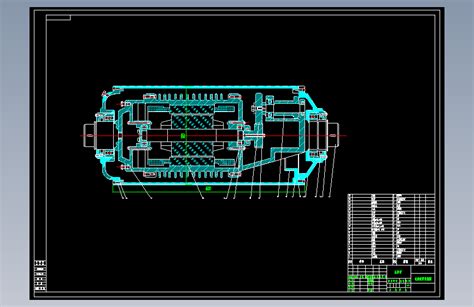 带式运输机电动滚筒的设计【8张cad图 优秀论文】 Autocad 2013 模型图纸免费下载 懒石网