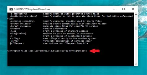 Running Java Program