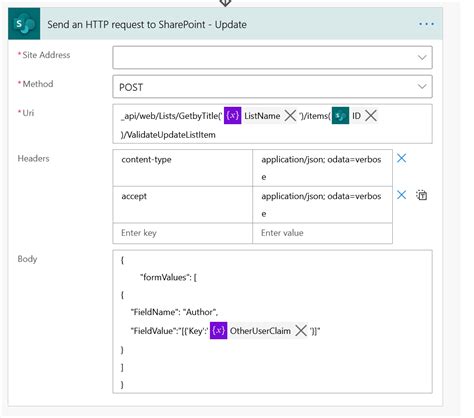 Solved Updating Sharepoint Item Creator With A Post Power