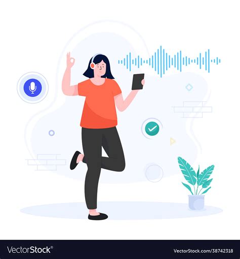 Voice Recognition Royalty Free Vector Image VectorStock
