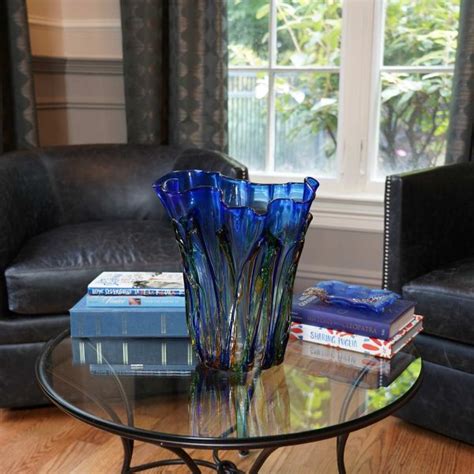 Murano Glass Vases Murano Glass Oceanos Abstract Art Vase