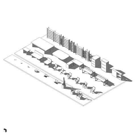 3d Model Revit Parametric Office Setups Toffu Co