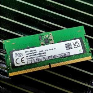 Jual RAM LAPTOP SK HYNIX DDR5 8GB 5600Mhz PC 44800 SODIMM NOTEBOOK MEMORY Kota Surabaya