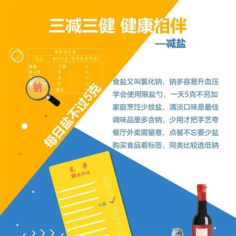 健康科普 健康生活方式宣传月：“三减三健” 健康相伴嘉禾全民养老