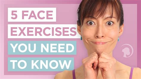 5 Facial Yoga Exercises Youd Wish You Had Known Sooner Youtube