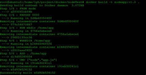 Dockerfile 使用 远洪 博客园