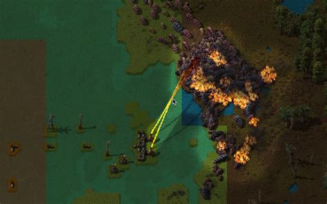 Offshore Flamethrower Action R Factorio
