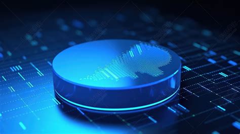 인터페이스 데이터 분석 파란색 배경의 파란색 원 데이터 그래프 3d 렌더링 그래 배경 파란색 원 배경 데이터 배경 이미지 Hd 그래 파란색 원 데이터 배경 사진