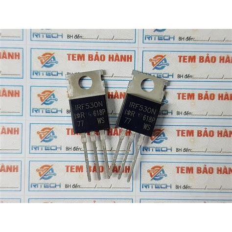 Mua Combo 8 chiếc IRF530N IRF530 Mosfet kênh N 17A 100V TO 220 hàng