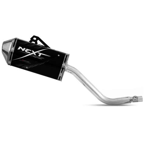 Escape Escapamento Ponteira Para Moto Pro Tork Modelo Original Next Aço Carbono Honda NXR Bros