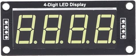4 Módulos De Segmento Digital Tm1637 Pantalla Digital Led De 4 Dígitos De 7 Segmentos Pantalla