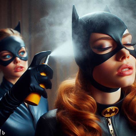 2020s Batgirl Captured With Knockout Gas By Archivebat On Deviantart