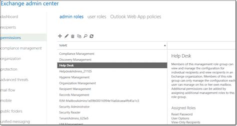 Create Custom Rbac Roles In Exchange And Office Sysops