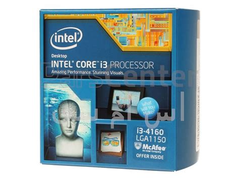 Intel® Core™ i3-4160 Processor - محصولات سی پی یو در...