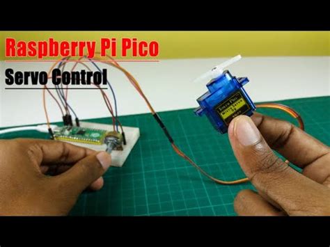 How to control a servo motor with the Raspberry Pi Pico board - YouTube