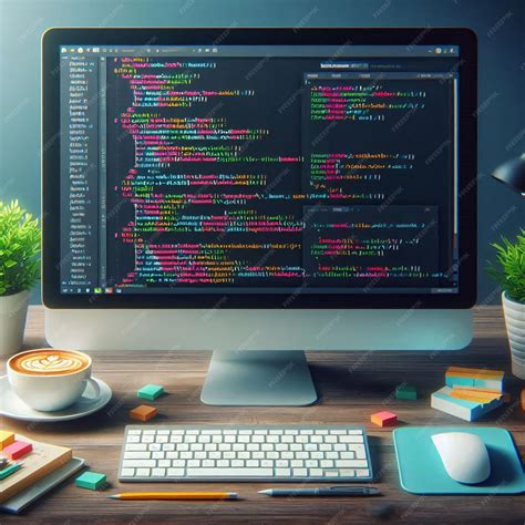 Programming With Html Php And Javascript Backend Source Code On Monitor