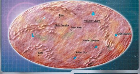 Star Trek Trill Map
