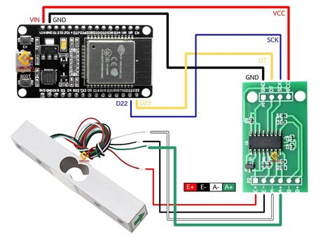 Esp32 With Load Cell And Hx711 Amplifier Digital Scale 56 Off