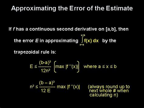 Lesson 7 7 Numerical Approximations Of Integrals What