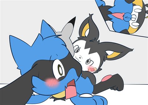 Rule 34 Absurd Res Anal Anal Sex Duo Emolga Feral Hi Res Hugo The Riolu Male Male Male