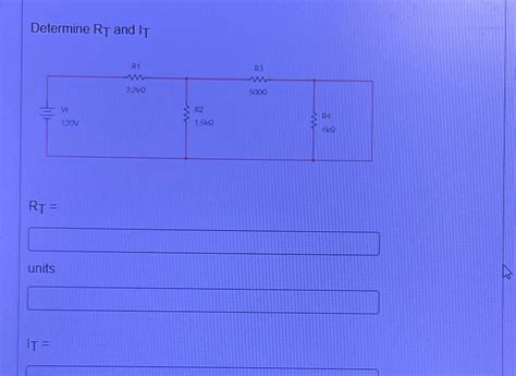 Solved Determine RT And IT Chegg Com