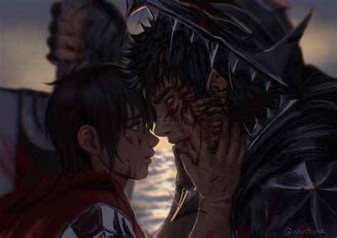 Guts And Casca Berserk Drawn By Akiakistrike Danbooru