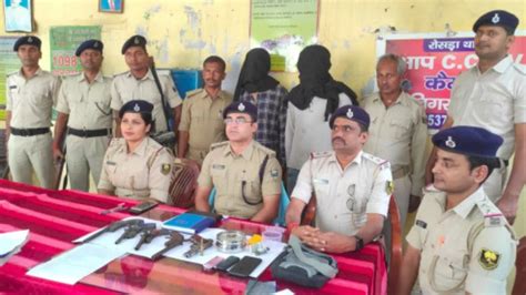 समस्तीपुर में स्वर्ण व्यवसायी से लूट मामले का पर्दाफाश हथियार व लूट का
