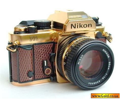Nikon Gold | Старые камеры, Винтажные фотоаппараты, Фотоаппарат