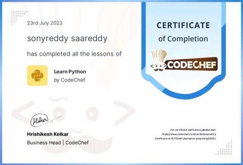 Sony Reddy On Linkedin Codechef Kiet Pythonprogramming