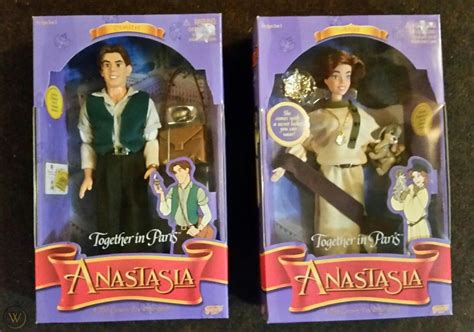 Anastasia Anya And Dimitri Dolls Together In Paris Nib Galoob 1997